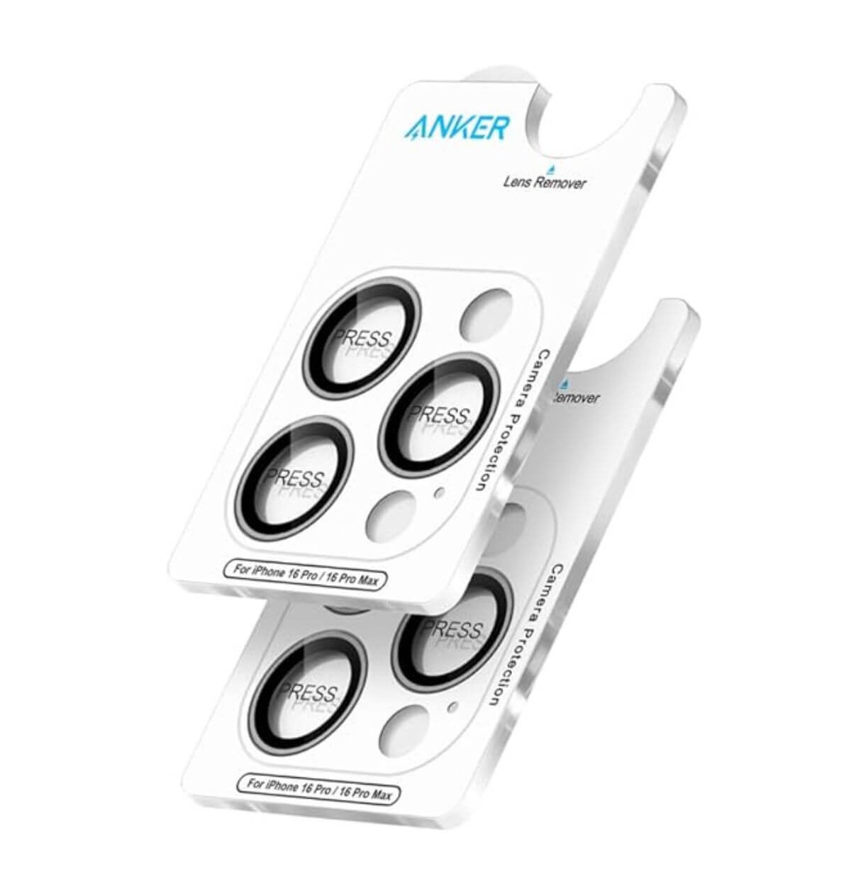 Anker Easy Fit Camera Lens Protector for iPhone 16 Pro