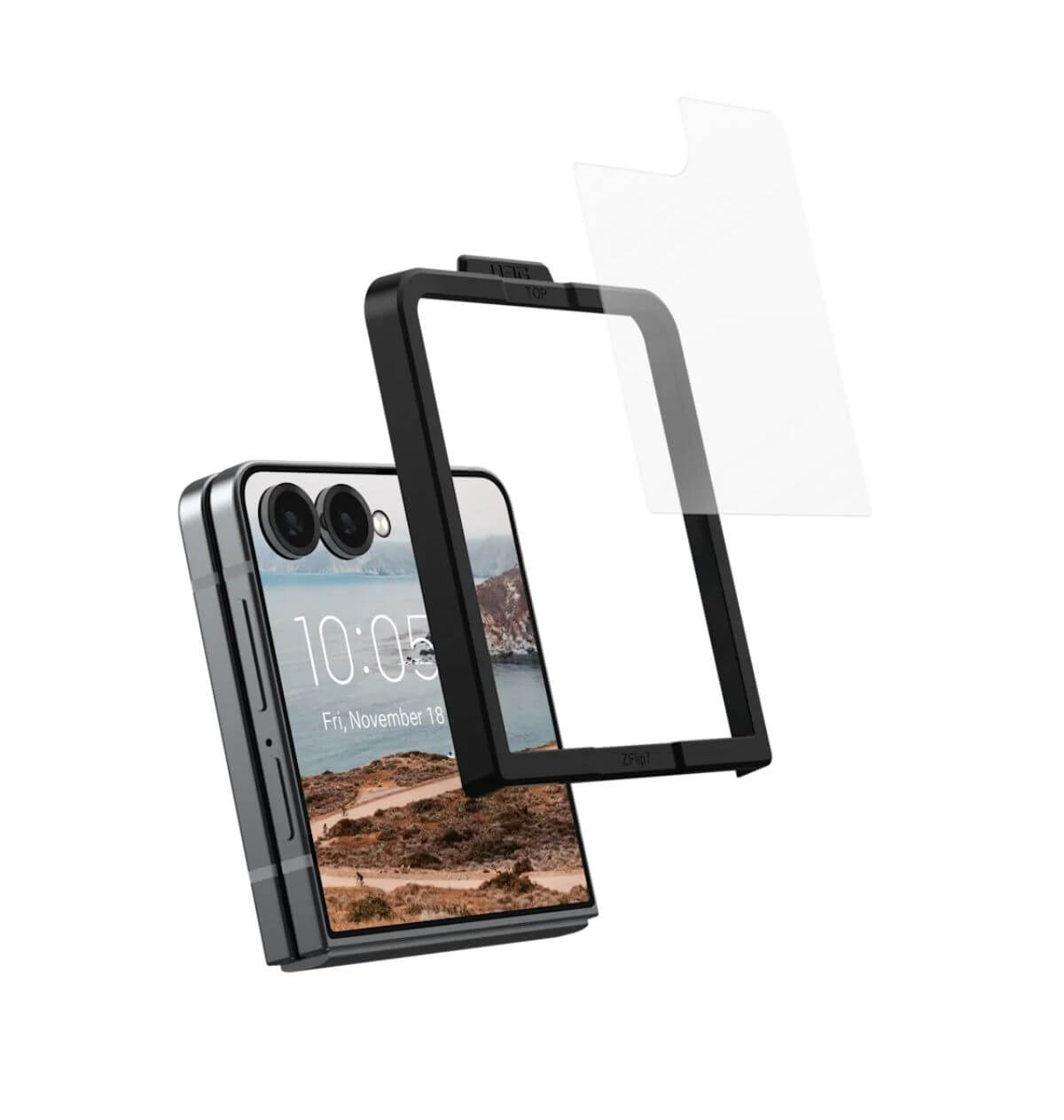 Glass Screen Protector Shield for Galaxy Z Flip7